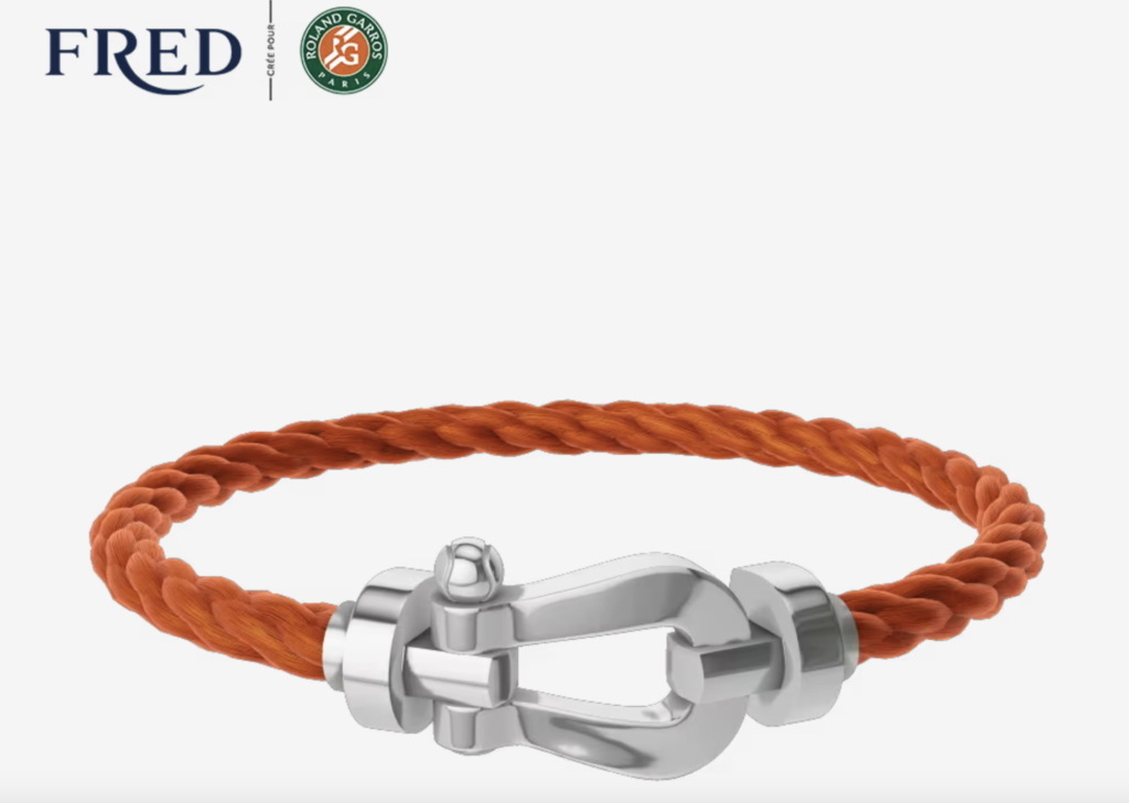 Merchandising - Le bracelet Fred "Roland-Garros" vendu au prix de 8 910 ...