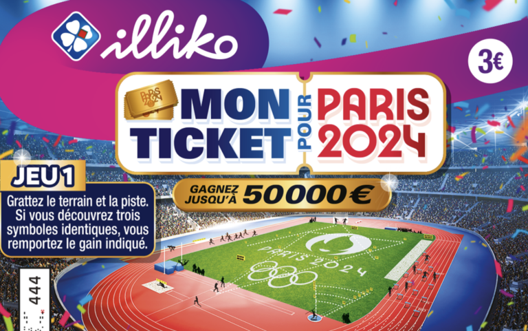 Paris 2024 - La FDJ lance un jeux à gratter à 3€ pour tenter de gagner ...