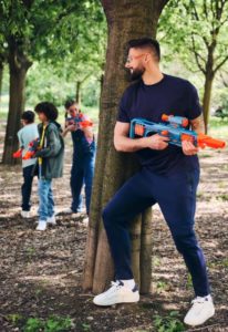 Olivier Giroud nouvel ambassadeur de NERF - Sport Buzz Business