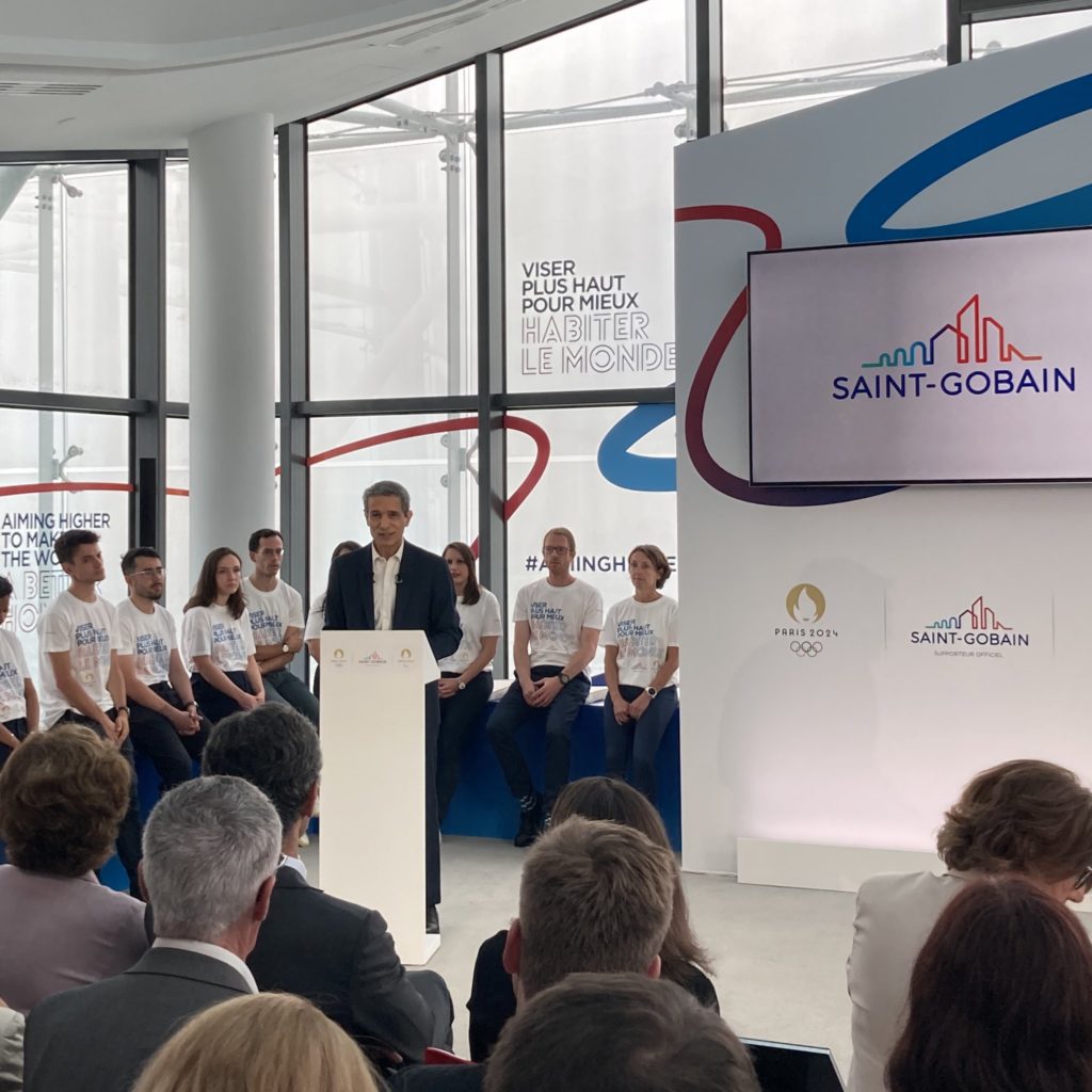 Saint-Gobain nouveau Supporteur Officiel de Paris 2024 - Sport Buzz ...