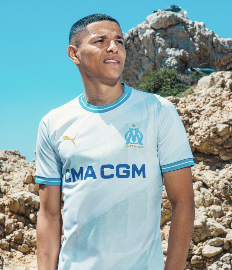 Puma dévoile les nouveaux maillots de l’Olympique de Marseille pour la ...