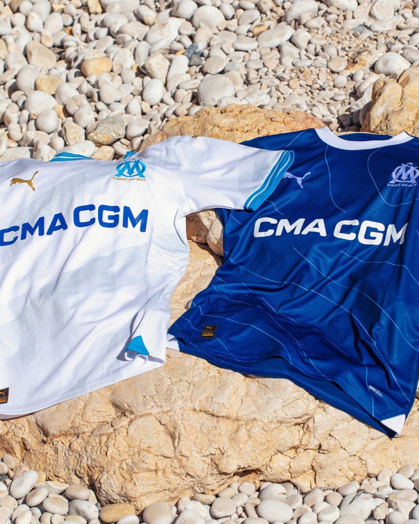 Puma dévoile les nouveaux maillots de l’Olympique de Marseille pour la ...