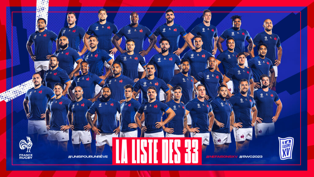 Liste des Bleus - La présentation "terroir" des 33 joueurs du XV de France sélectionnés pour la ...