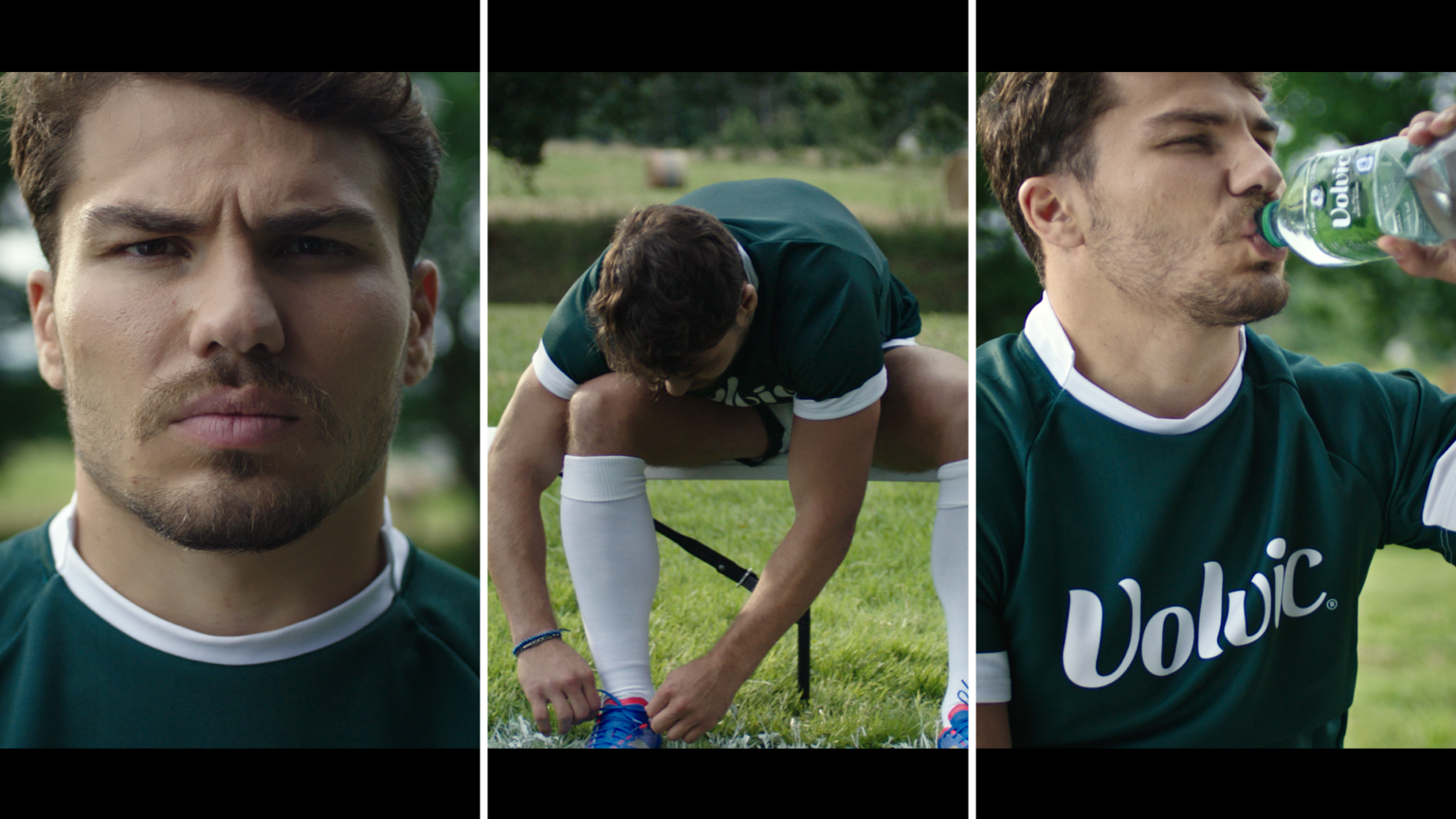 "C'est toujours les mêmes gestes" - Volvic recrée sa pub légendaire de ...