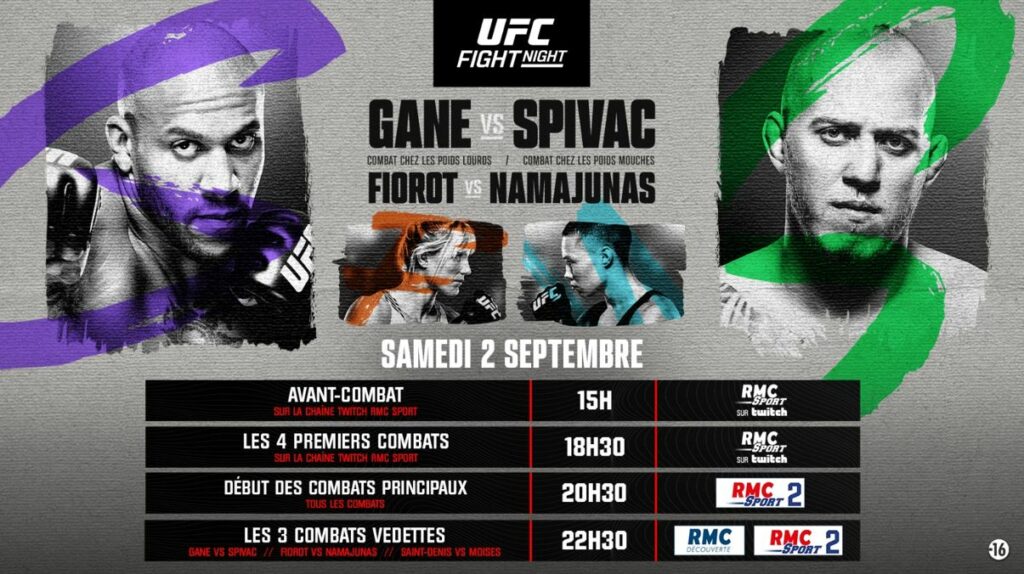 UFC Paris 2023 : le dispositif de RMC Sport et RMC Découverte (en clair ...