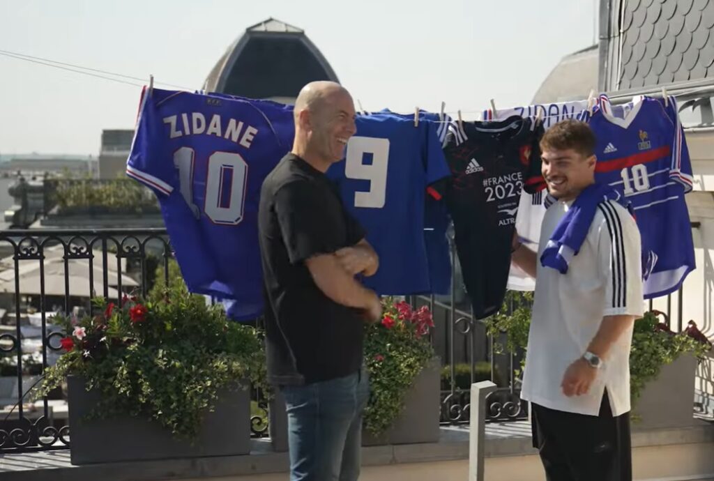 Quand Zidane rencontre Dupont pour Brut, le coup de pub génial d'adidas - Sport Buzz Business