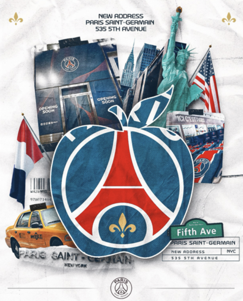 La boutique du PSG à New-York déménage pour devenir le plus grand ...