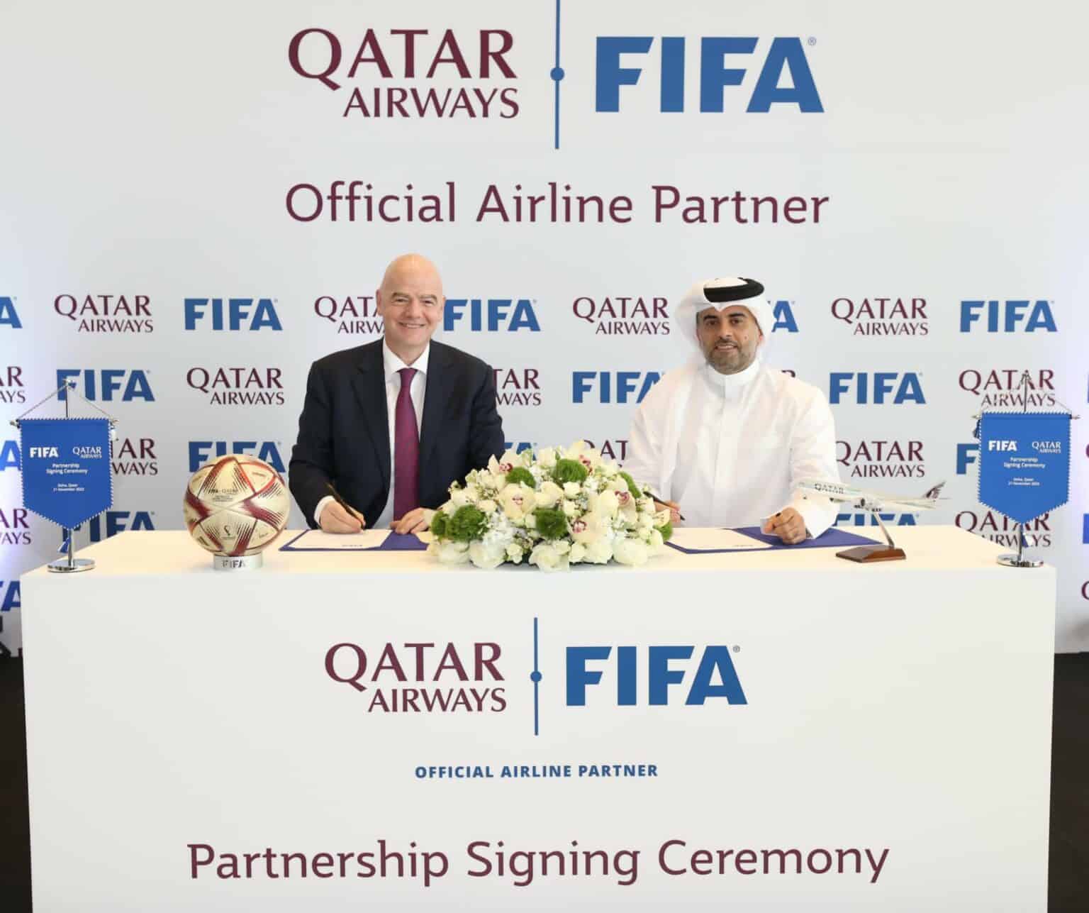 Sponsoring - Qatar Airways prolonge avec la FIFA jusqu'en 2030 - Sport ...