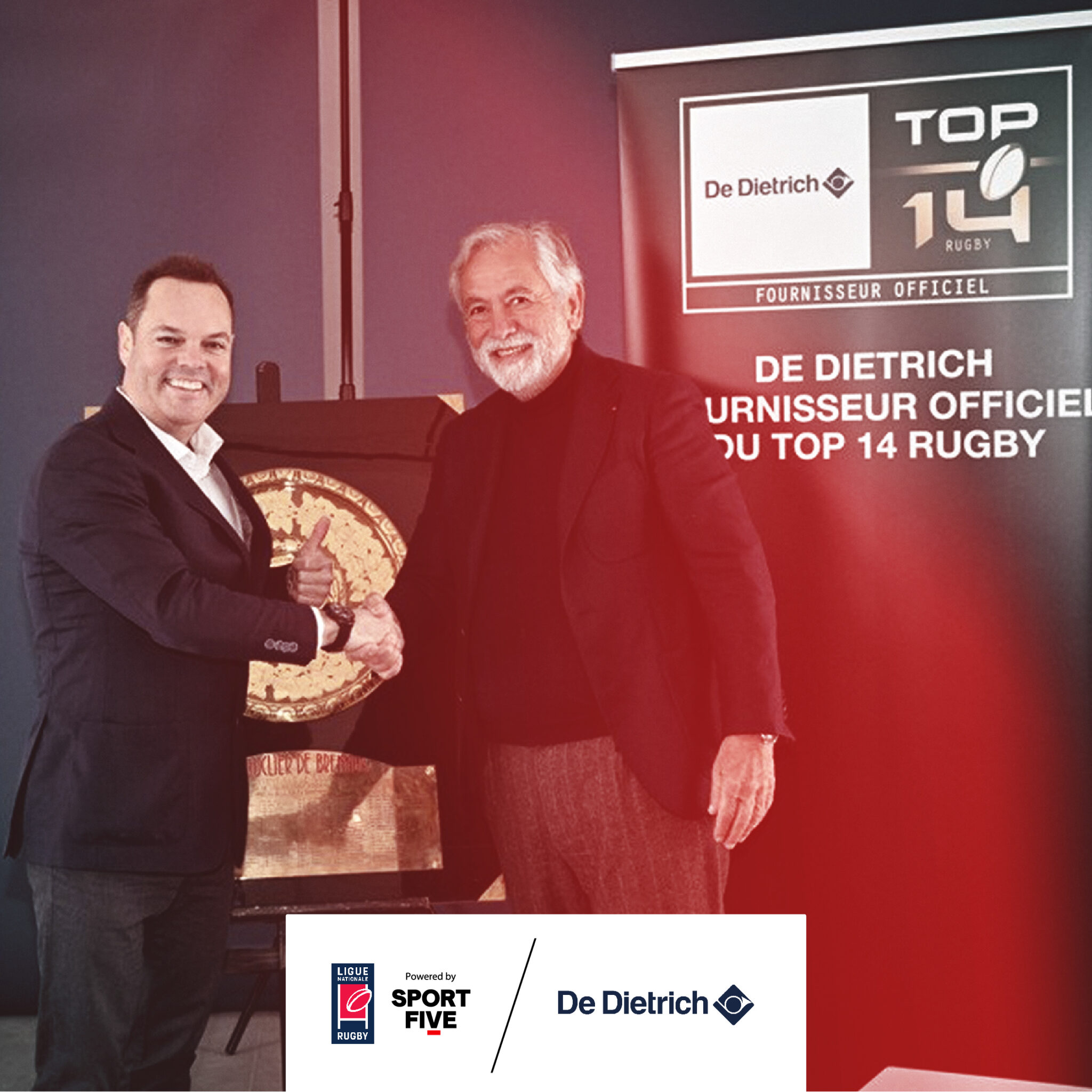 Rugby - De Dietrich nouveau Fournisseur Officiel du TOP 14 jusqu'en 2027 - Sport Buzz Business