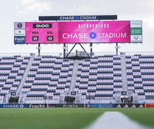 Naming - Le stade de l'Inter Miami en MLS rebaptisé "Chase Stadium ...