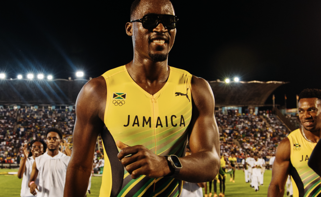 Paris 2024 : Puma présente les tenues des coureurs jamaïcains - Sport ...