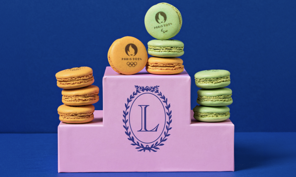 Paris 2024 - Des macarons Ladurée au goût des Jeux Olympiques - Sport Buzz Business