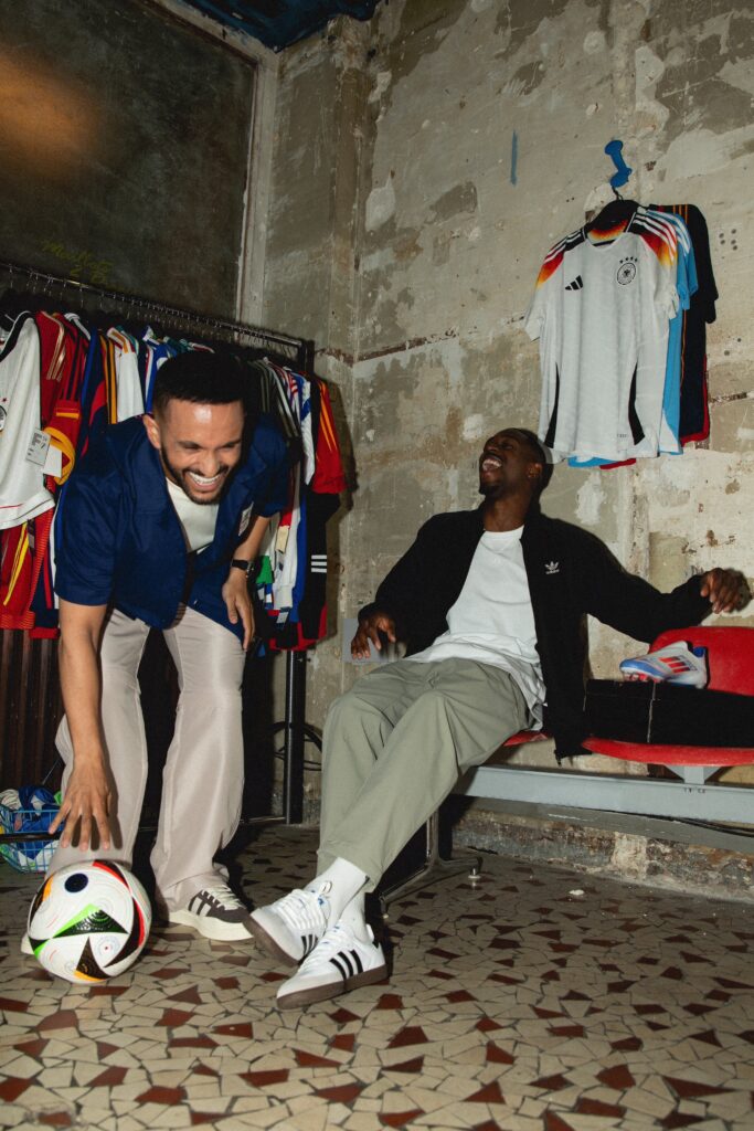 Avant l'Euro 2024, adidas met en scène Malik Bentalha et Ousmane Dembélé - Sport Buzz Business