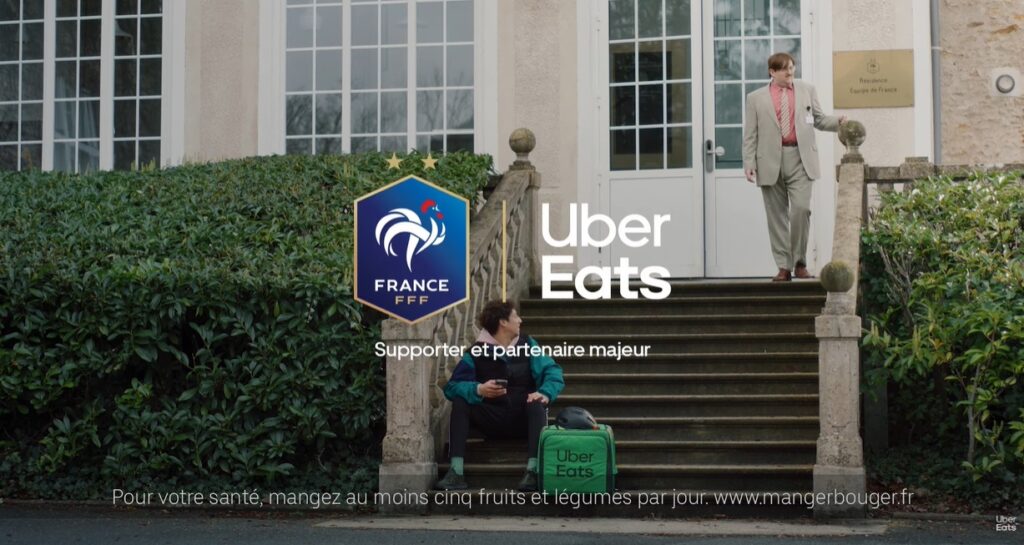 Uber Eats dévoile sa nouvelle publicité avec Fred Livraison et les ...