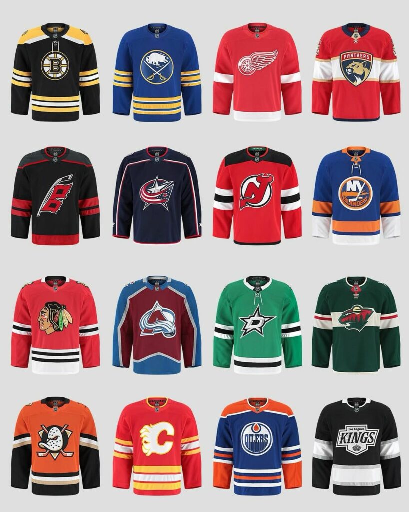 Exit adidas, Fanatics dévoile les nouveaux maillots NHL utilisés à ...