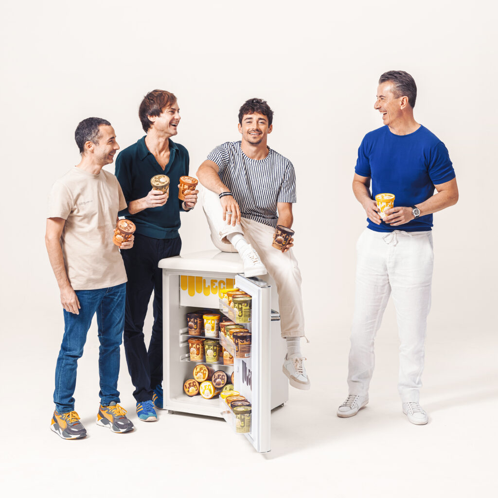 Les glaces de Charles Leclerc "LEC" débarquent en France - Sport Buzz ...