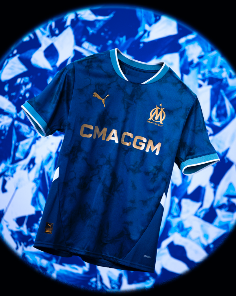 Puma dévoile les nouveaux maillots de l'Olympique de Marseille pour la ...