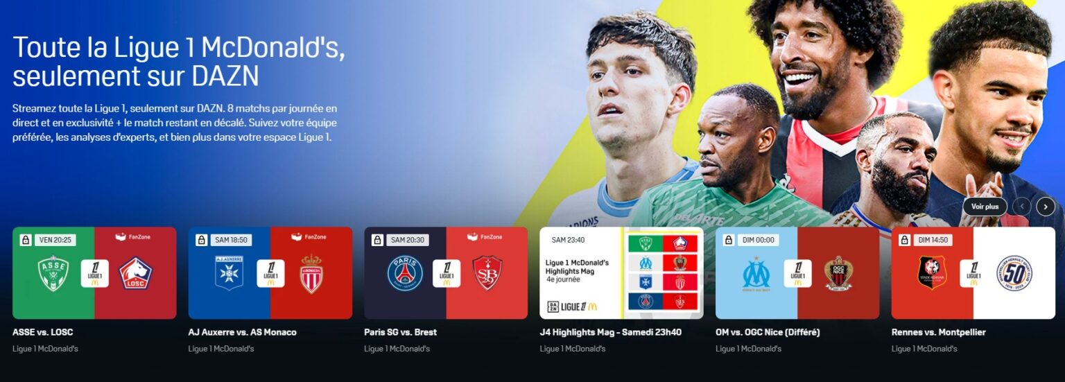 BON PLAN : Comment regarder la Ligue 1 sur DAZN à la TV et en streaming ? - Sport Buzz Business