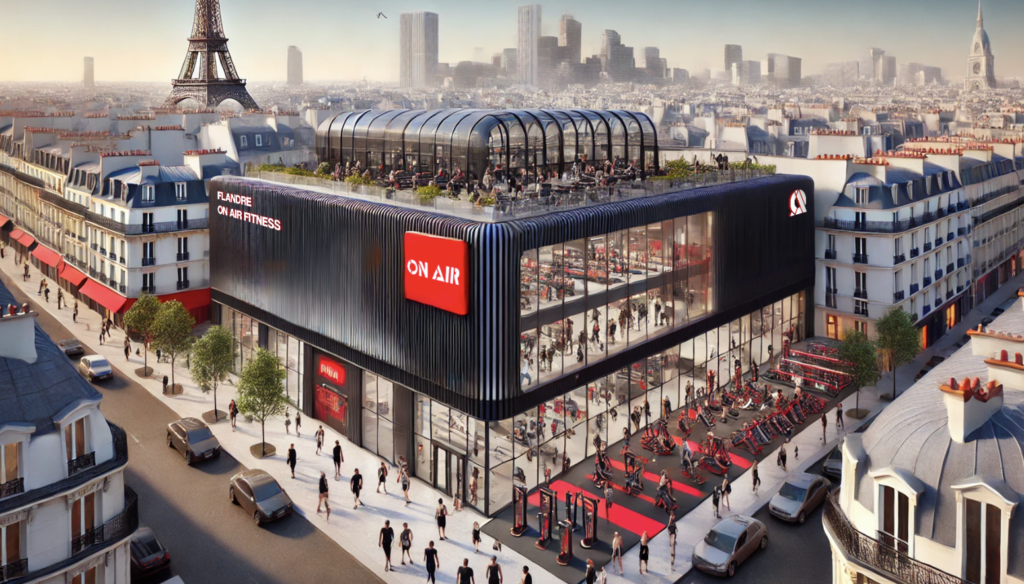 On Air Fitness ouvre la plus grande salle de sport de Paris (5 000m2 ...