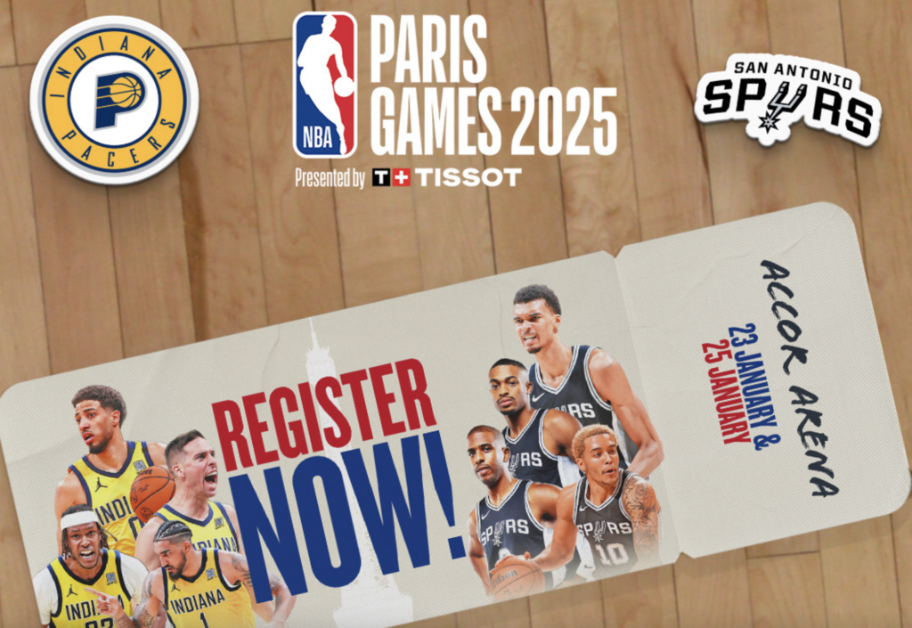 NBA Paris Game 2025 : Ça sera (aussi) sur Canal+ - Sport Buzz Business