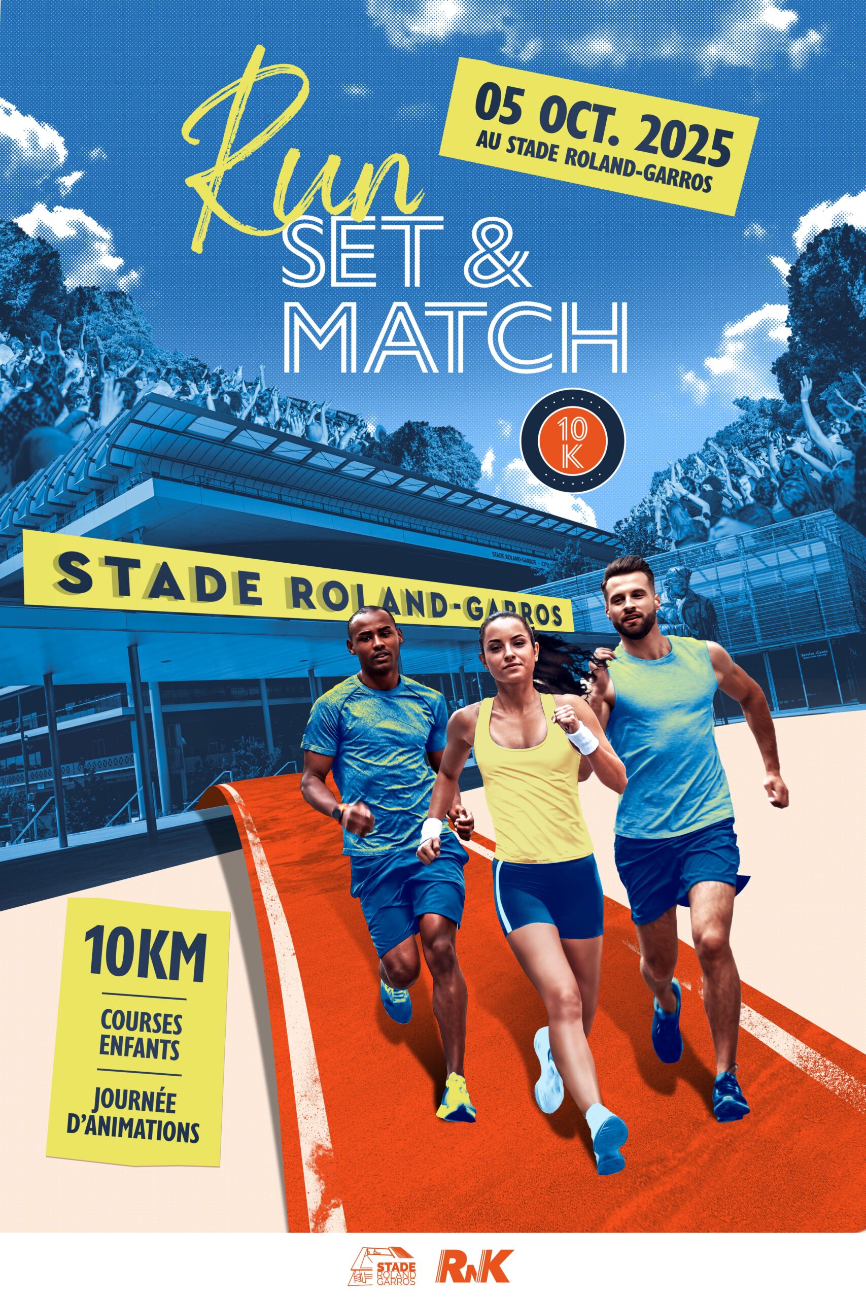 Run Set & Match : l'évènement running au cœur de Roland-Garros