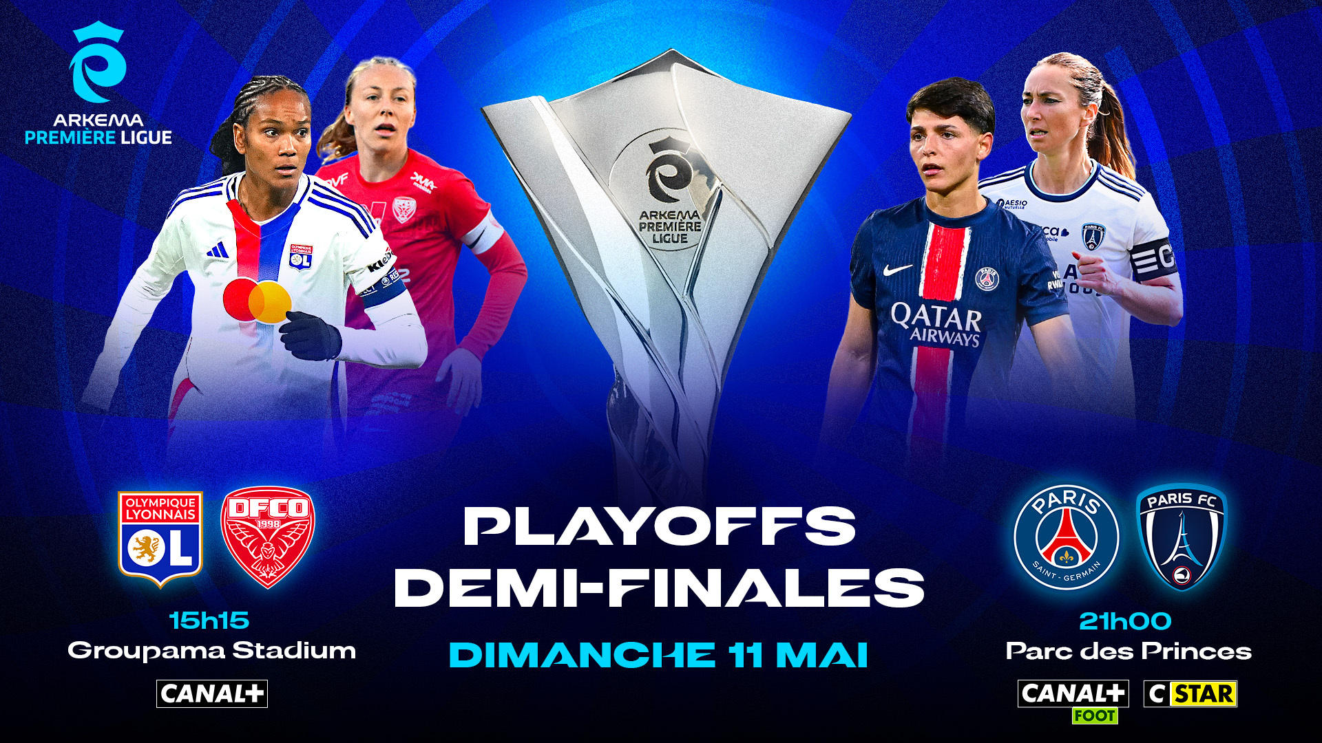 Focus sur les demi-finales des play-offs d'Arkema Première Ligue