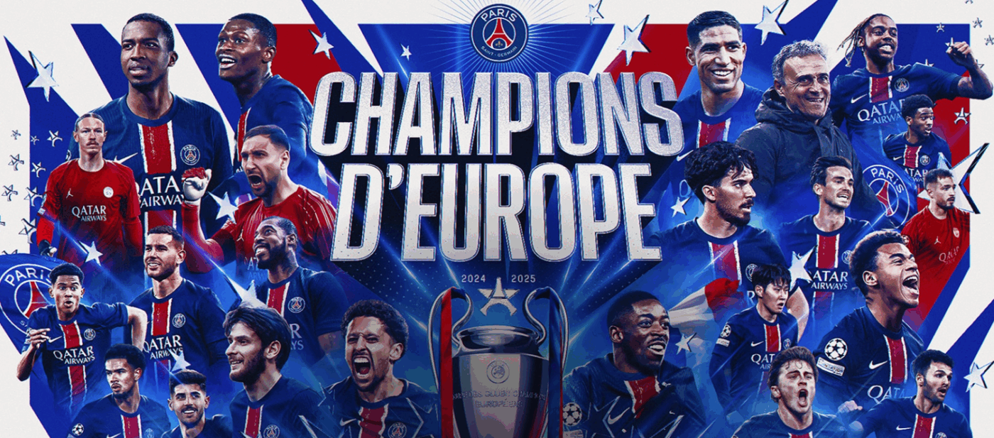 La collection "Champions d'Europe" déjà disponible sur le store officiel du PSG