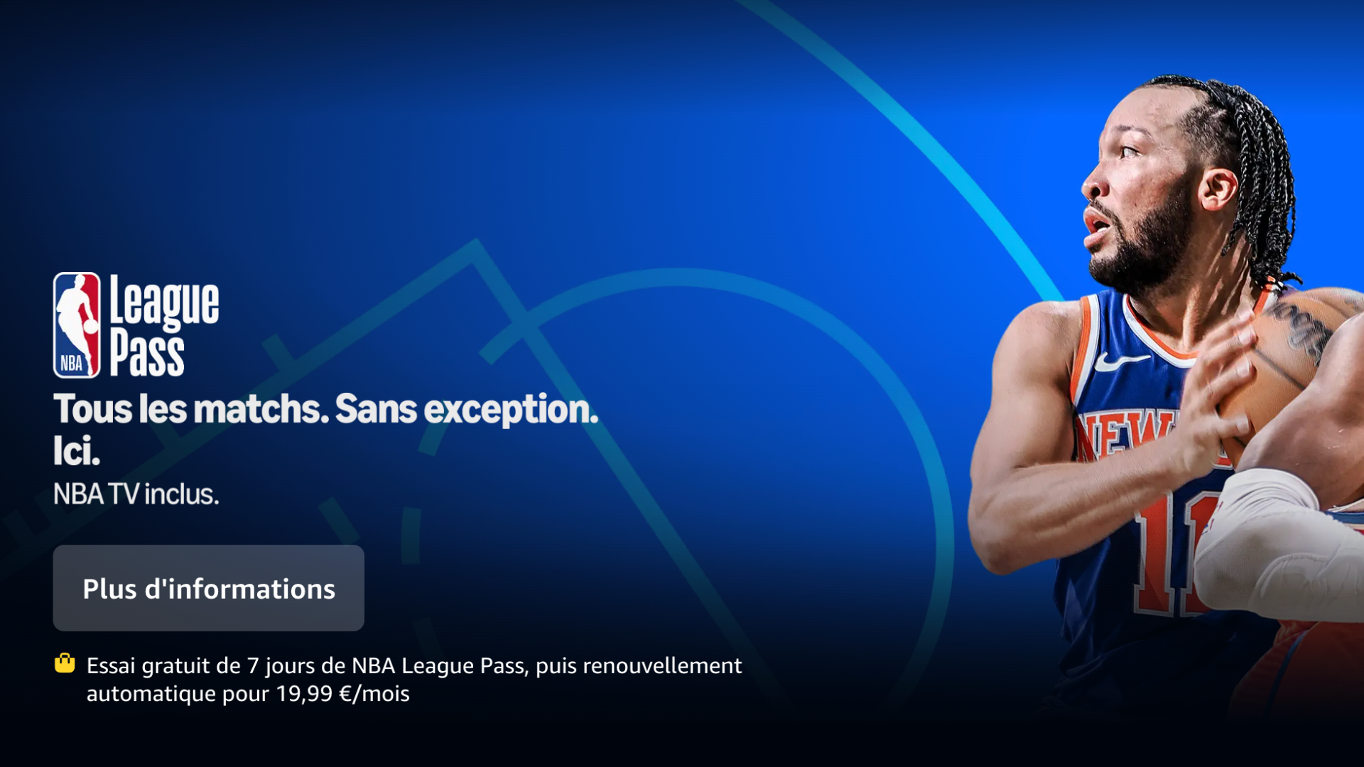 Bons Plans NBA League Pass sur Prime Video : essai gratuit 7 jours