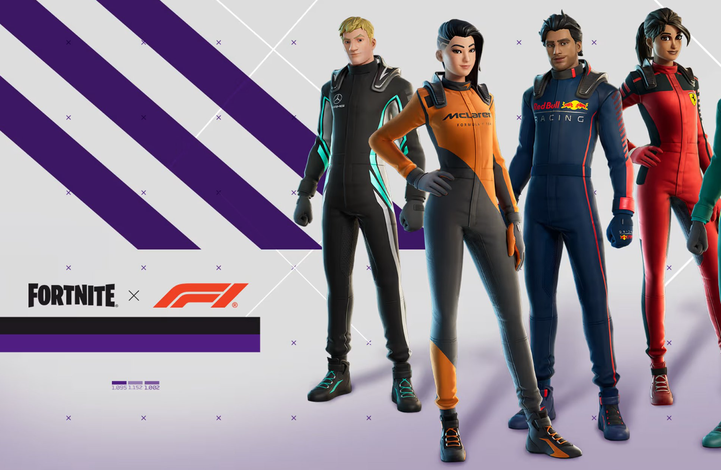 Fortnite s’aligne sur la grille : la F1 débarque dans le jeu