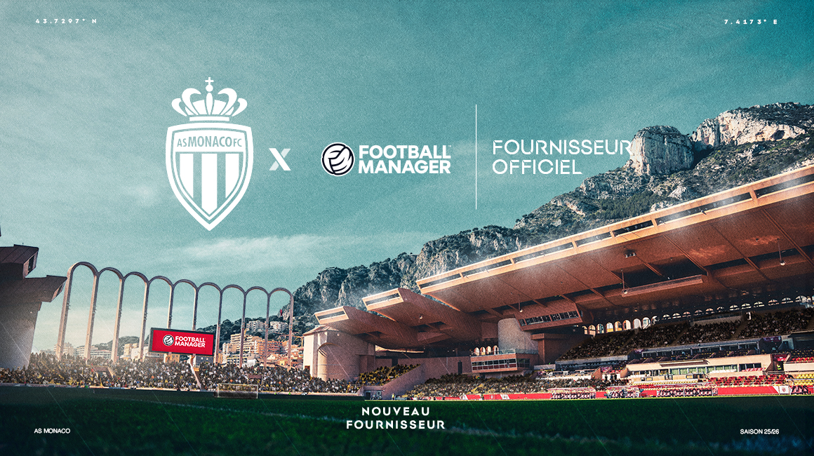 L'AS Monaco et Football Manager s'associent