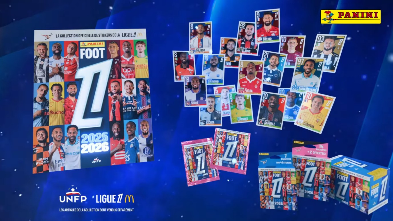 Panini relance l’album Ligue 1 version rivalités