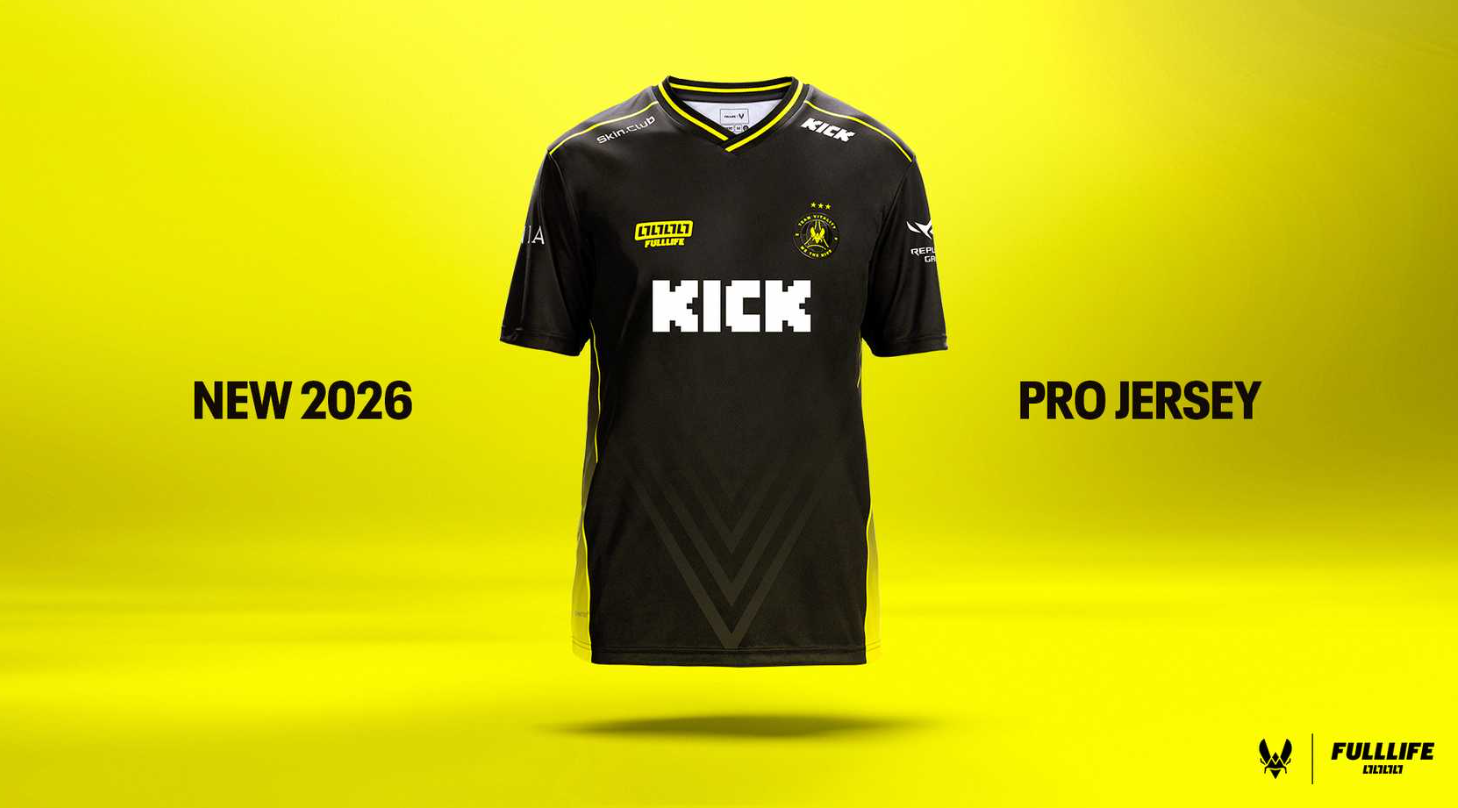 Team Vitality dévoile son maillot 2026 avec Fulllife
